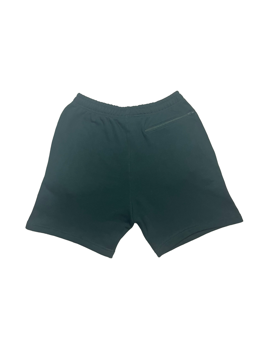 Forest Green Terry Puff B Shorts – BLASé Clothing